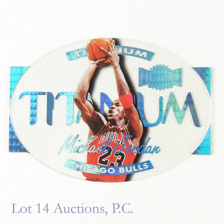 1997 Metal Universe Titanium #1 Michael Jordan Auction