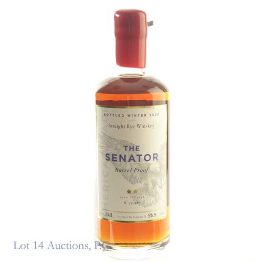 The Senator 6 Year Barrel Proof Rye (2020)**