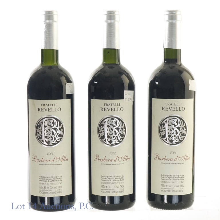 2001 Fratelli Revello Barbera D'alba (3) Auction