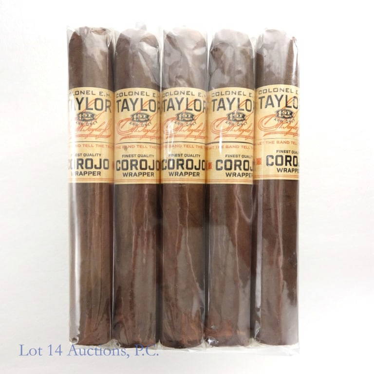 Col. E.h. Taylor Corojo Wrapper Cigar 5-pack Auction