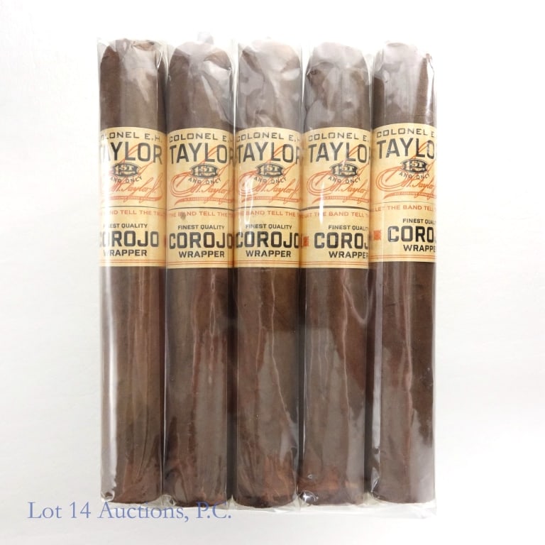 Col. E.h. Taylor Corojo Wrapper Cigar 5-pack Auction