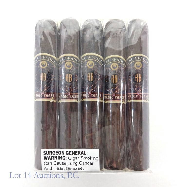 Alec Bradley Magic Toast Robusto Cigars (5 Pack) Auction