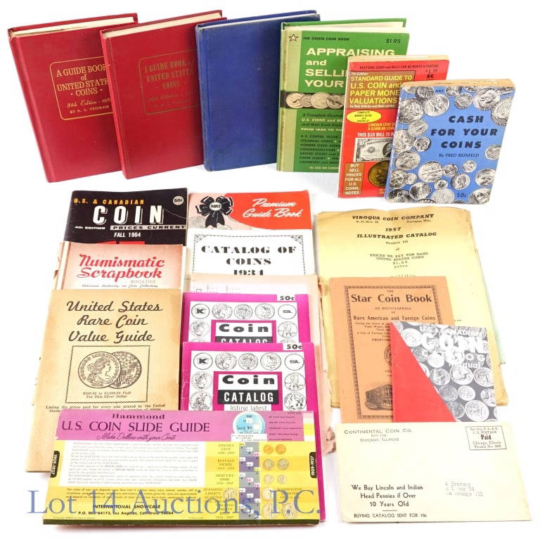 1934-1981 Numismatic Reference Materials -17 Auction