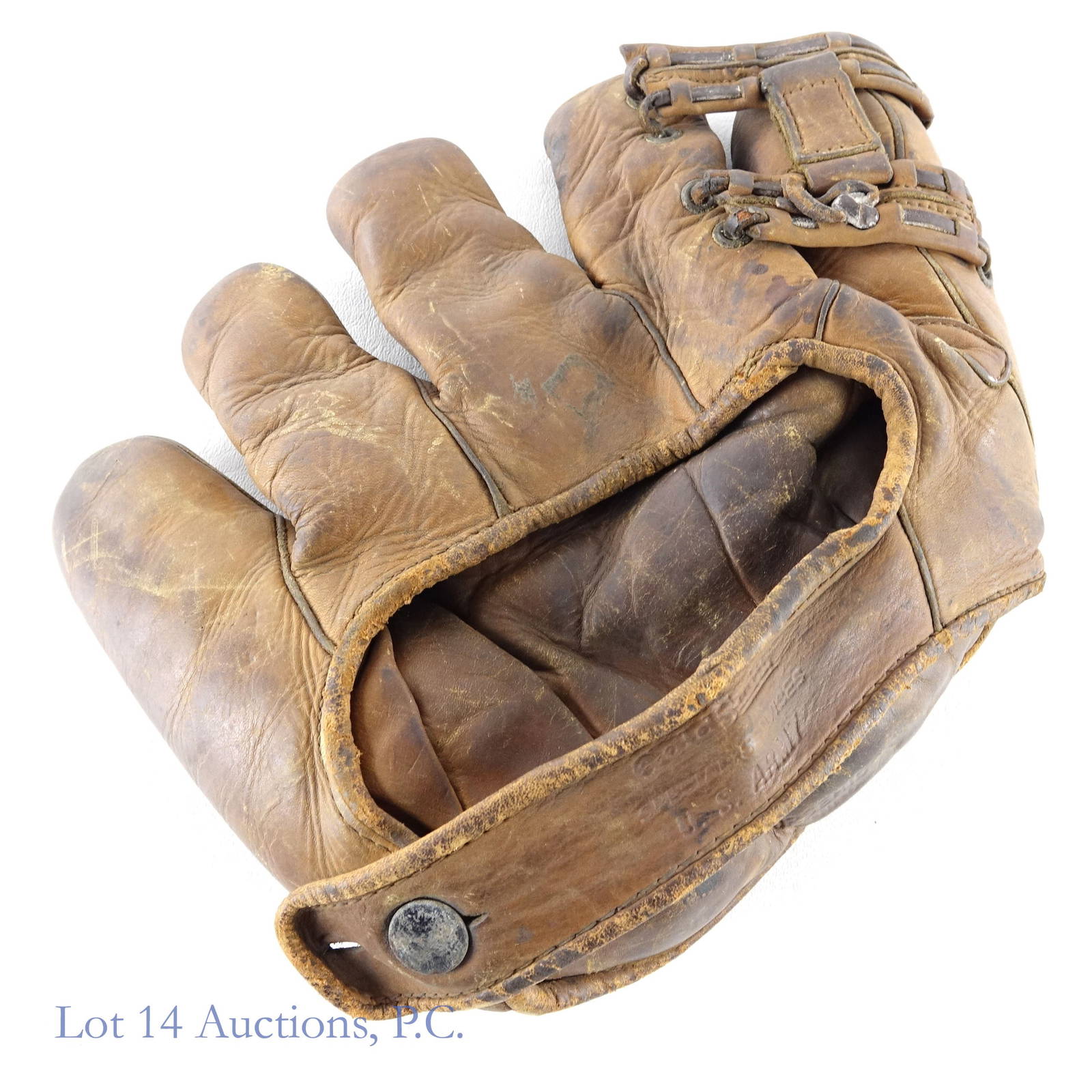 Ww Ii Era Us Army Goldsmith Baseball Glove Auction