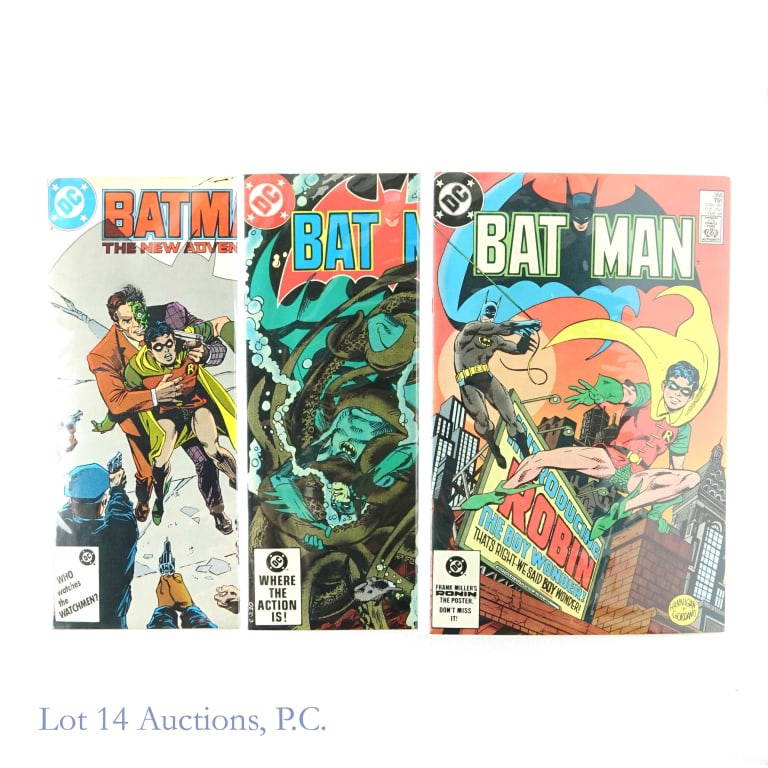 Batman, Key Issues Dc (3) Auction