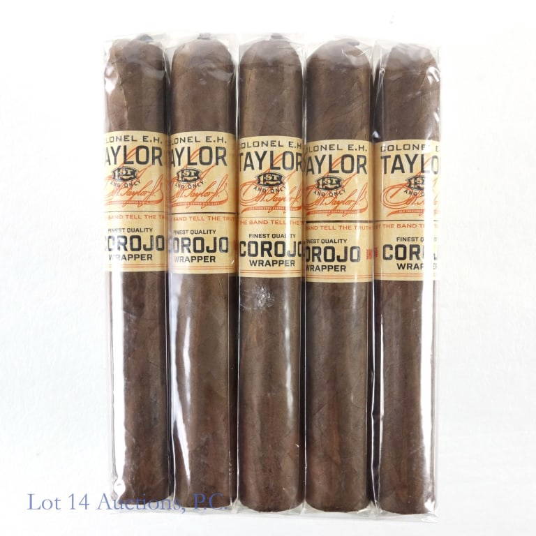 Col. E.h. Taylor Corojo Wrapper Cigar 5-pack Auction