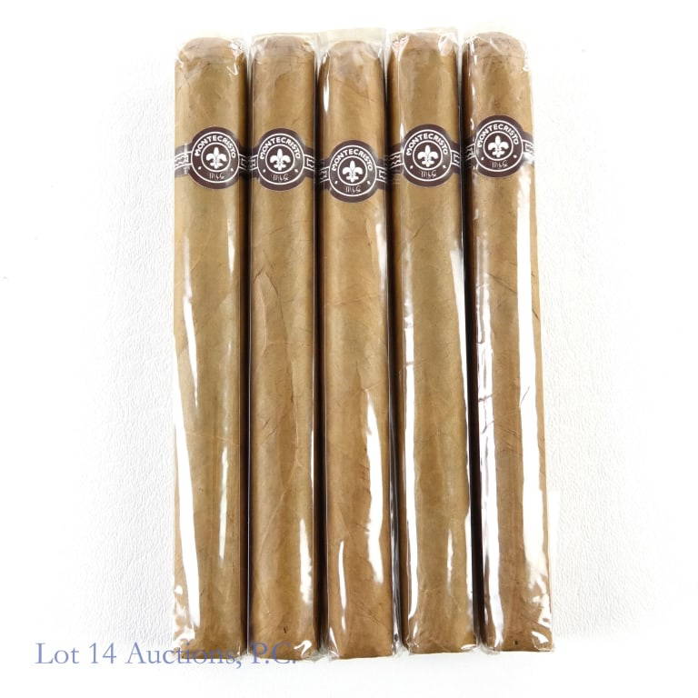 Montecristo Churchill Bulk Cigars (5-pack) Auction