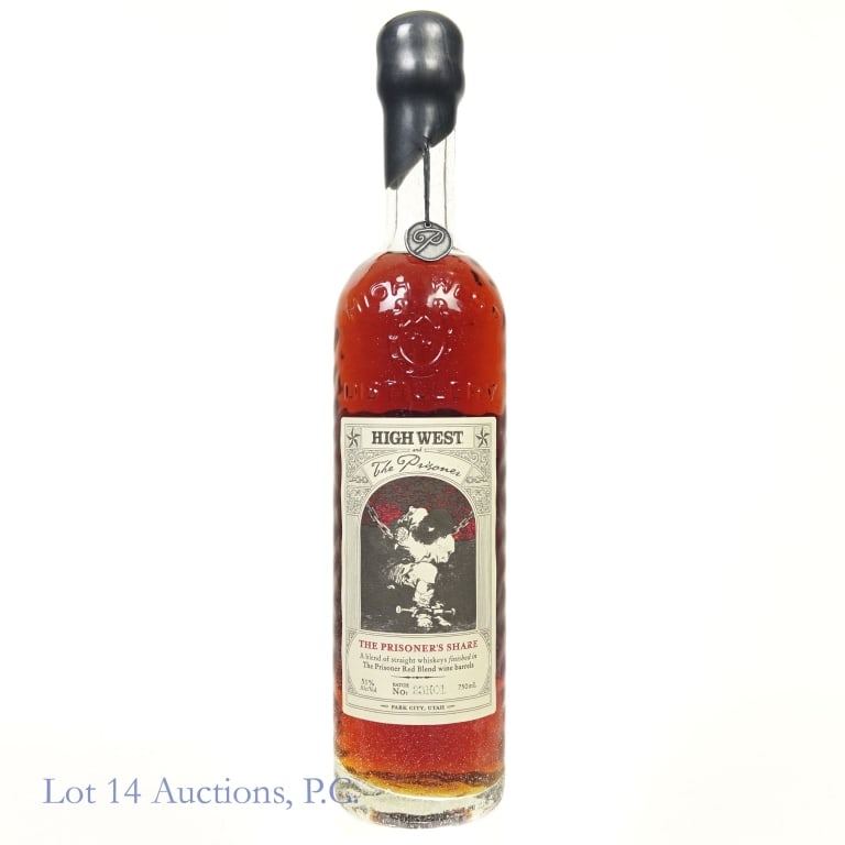 High West Prisoner's Share Blended Whiskey Auction