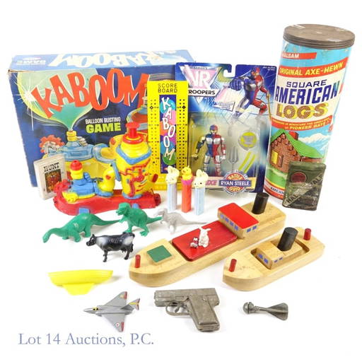 Vintage Kaboom, Halsam, Cap Gun, Boats, Toys (15+)