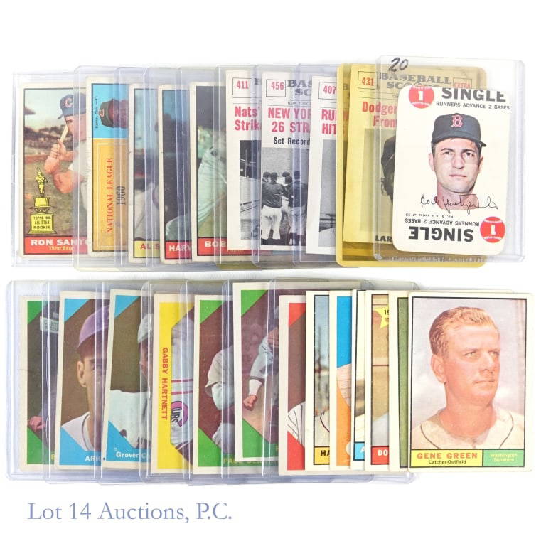 1960 & 1961 Baseball Cards + More Auction