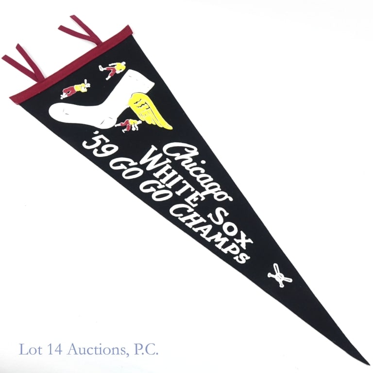 1959 Chicago White Sox Go-go Sox Pennant Auction