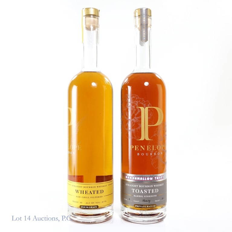 Penelope Wheated & Marshmallow Toast Bourbon, 2 Auction