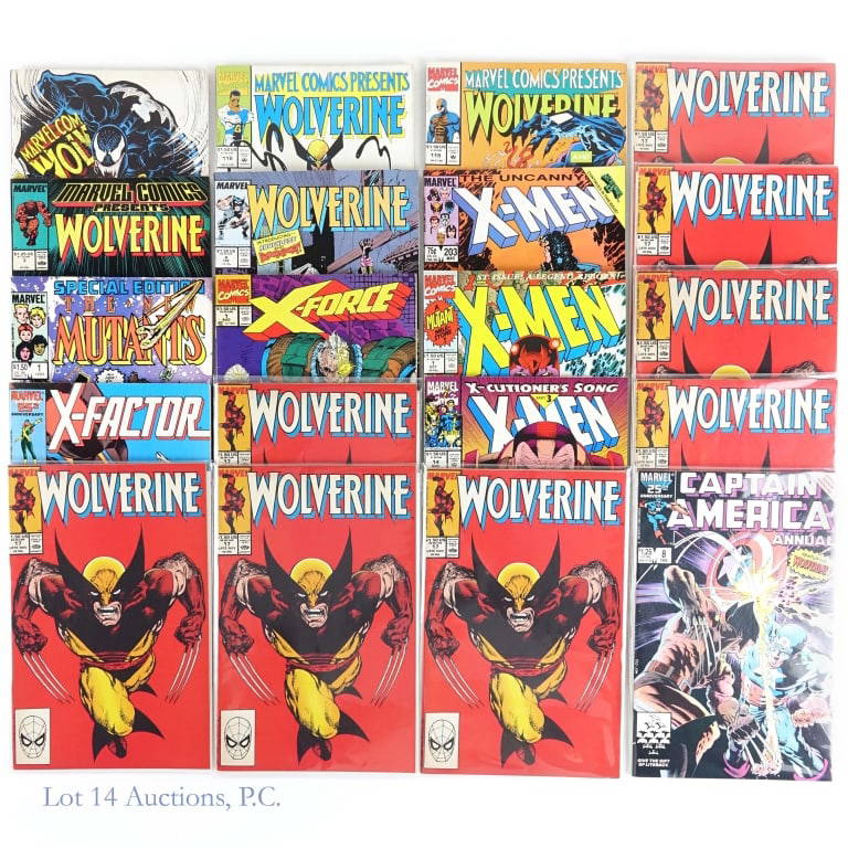 Multiple Wolverine #17 & More Marvel (20) Auction