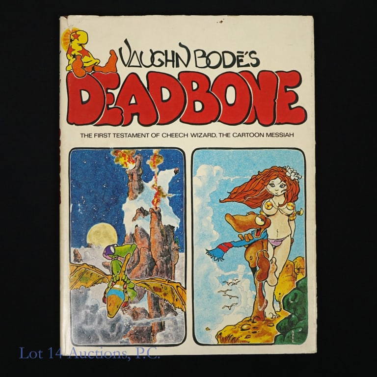 Vaughn Bode's Deadbone #75/250, Signed Rare Auction
