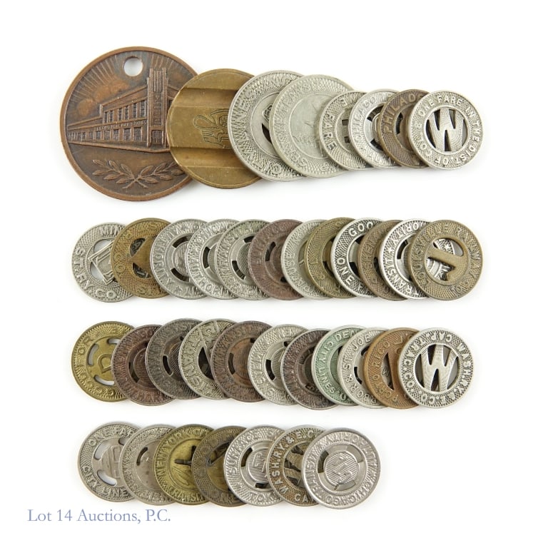 Usa Transit, Utility & Other Tokens (38) - Jun 19, 2025 | Lot 14 ...