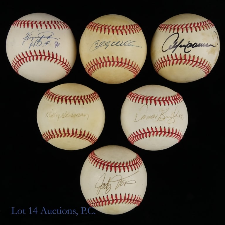 Chicago Cubs Signed Baseballs - 4 Hof (6) - Jun 19, 2025 | Lot 14 ...