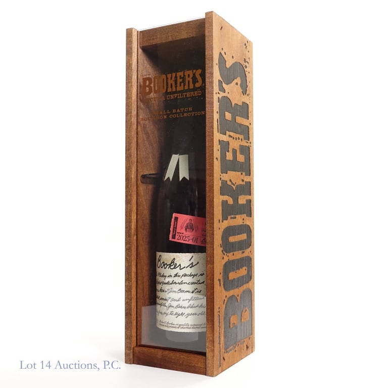 Booker's Small Batch Bourbon (2025-01) - Jul 10, 2025 | Lot 14 Auctions In Il