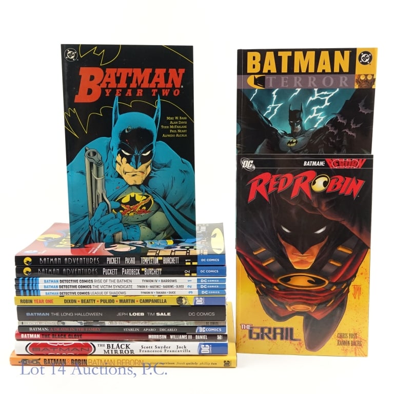 Batman Tpb's, Terror, Red Robin & More, Dc (15) - Jul 31, 2025 | Lot 14 ...