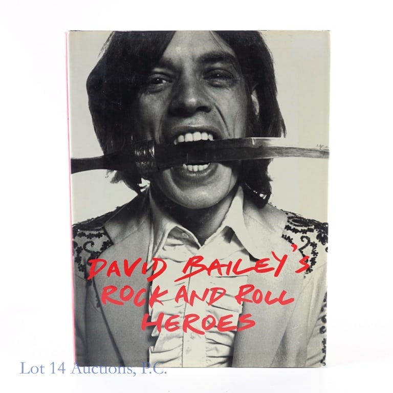 David Bailey's Rock And Roll Heroes Book Auction