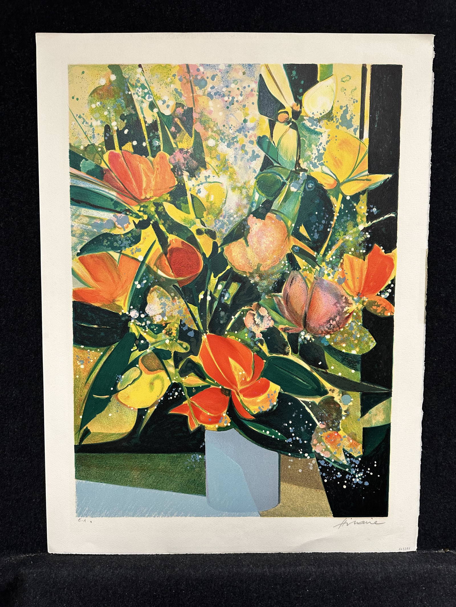 Artist: Camille Hilaire (french, 1816-2004) Title: Bouquet Year: Ca ...