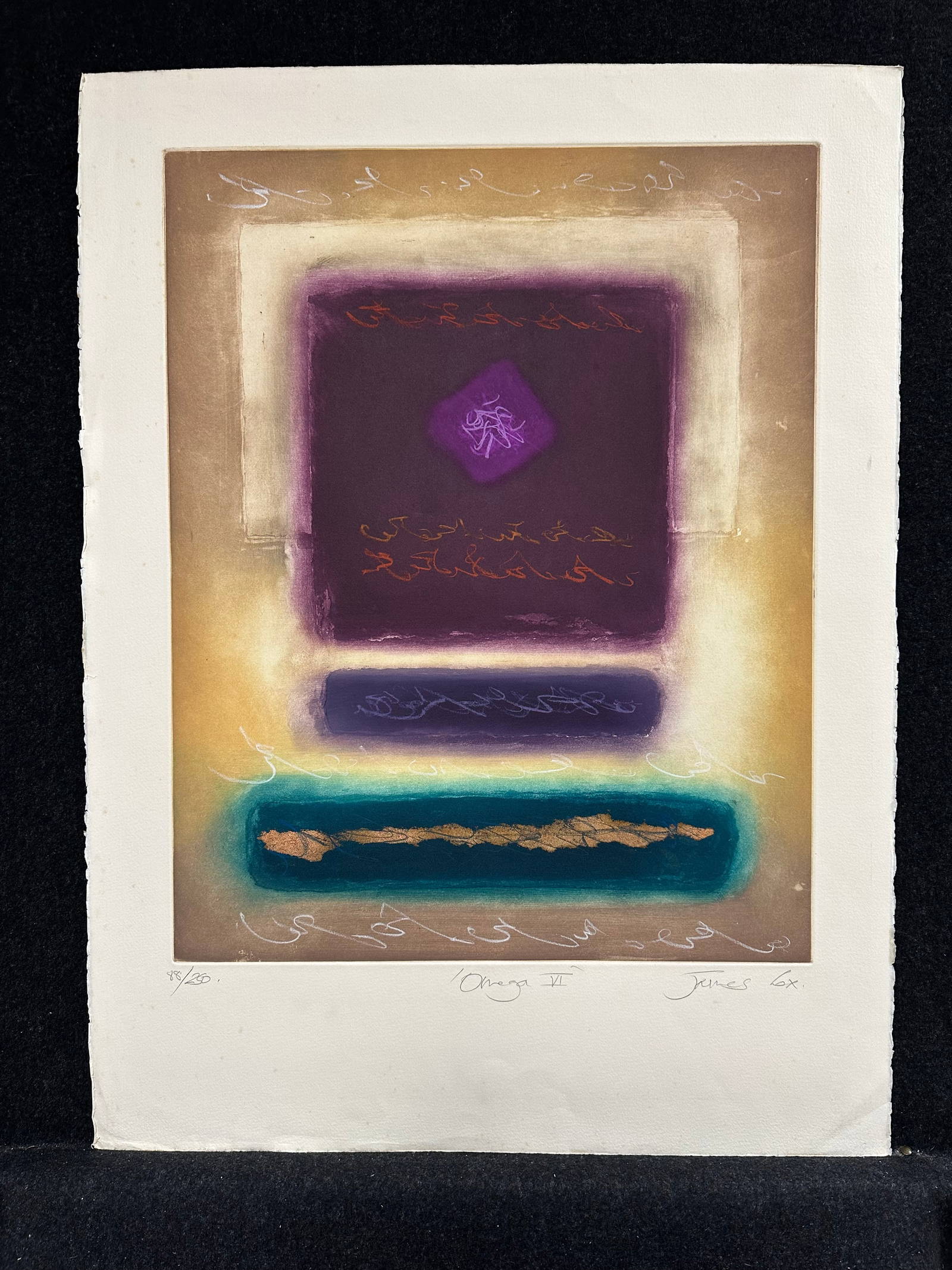 James Lox. Pencil Signed Original Aquatint Etching Auction