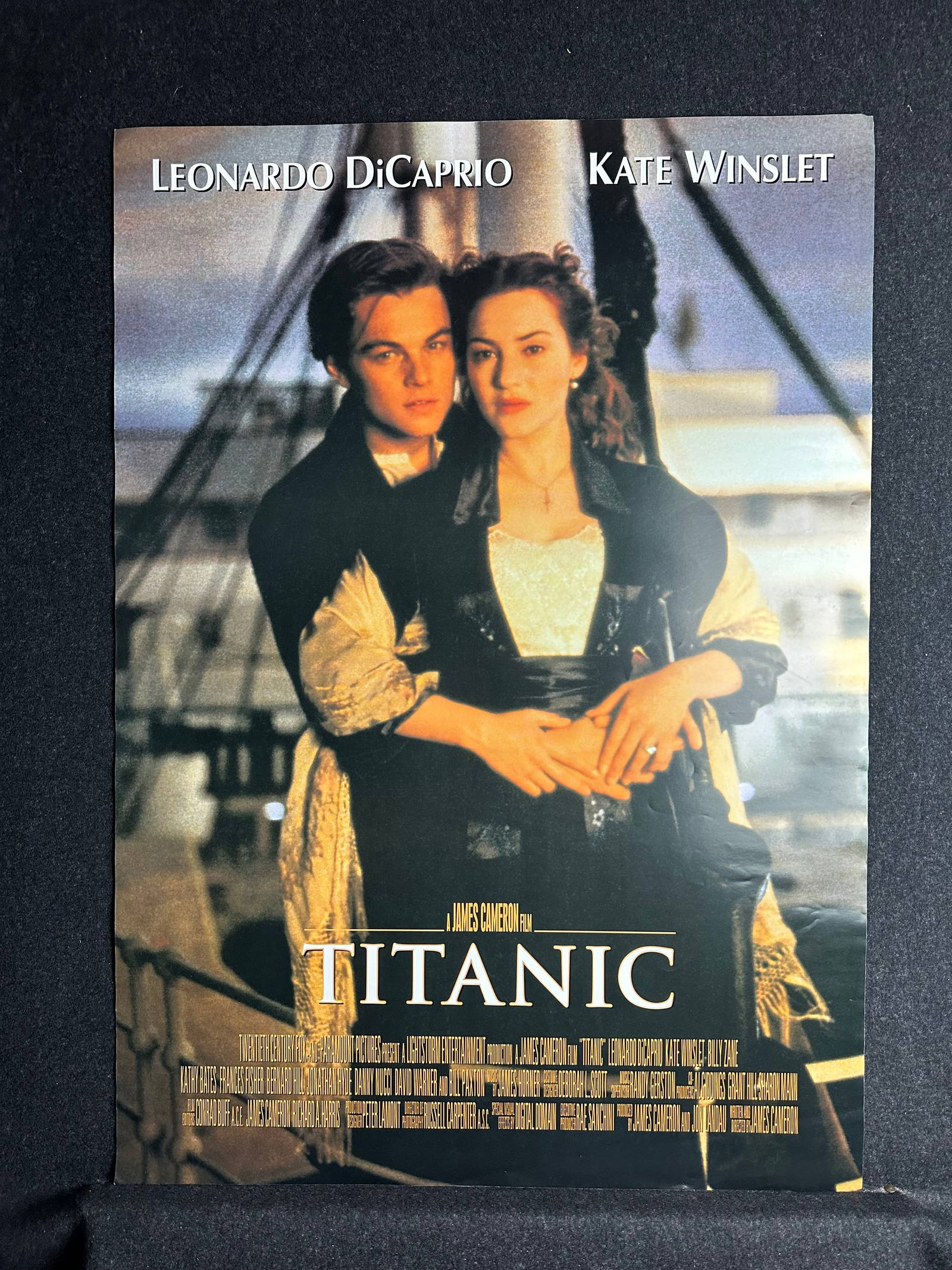 American, Unsigned Original Rotogravure Movie Poster, 1997 Auction