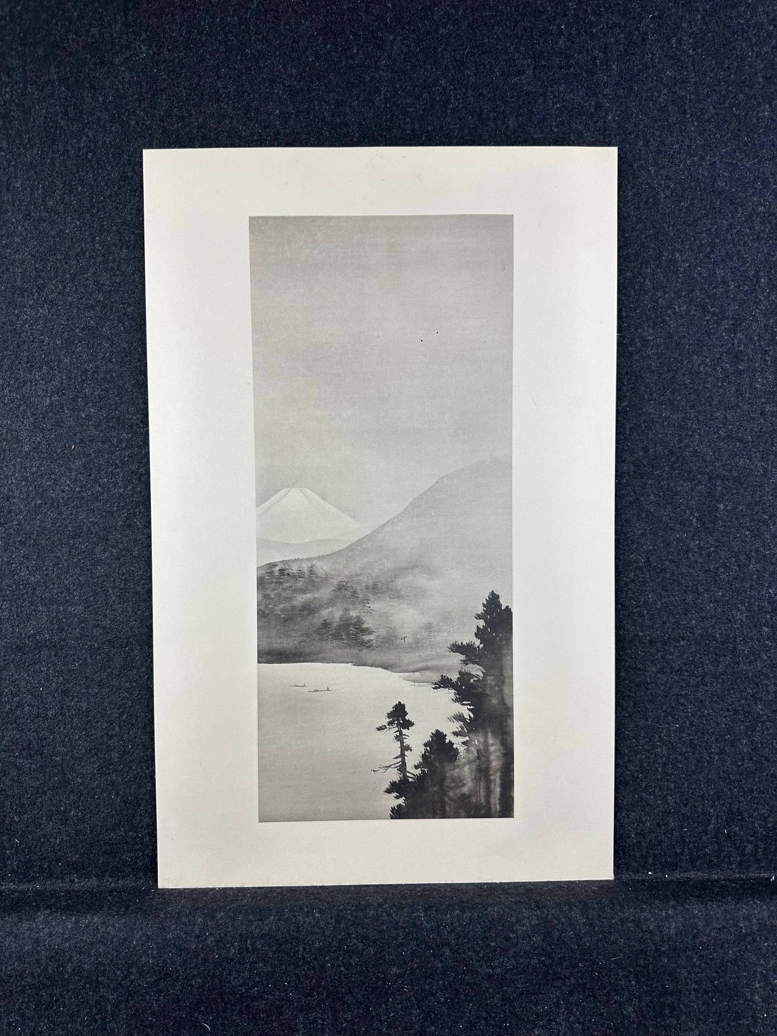 Hashimoto Gaho, Glass Collotype, Signed In The Plate Auction