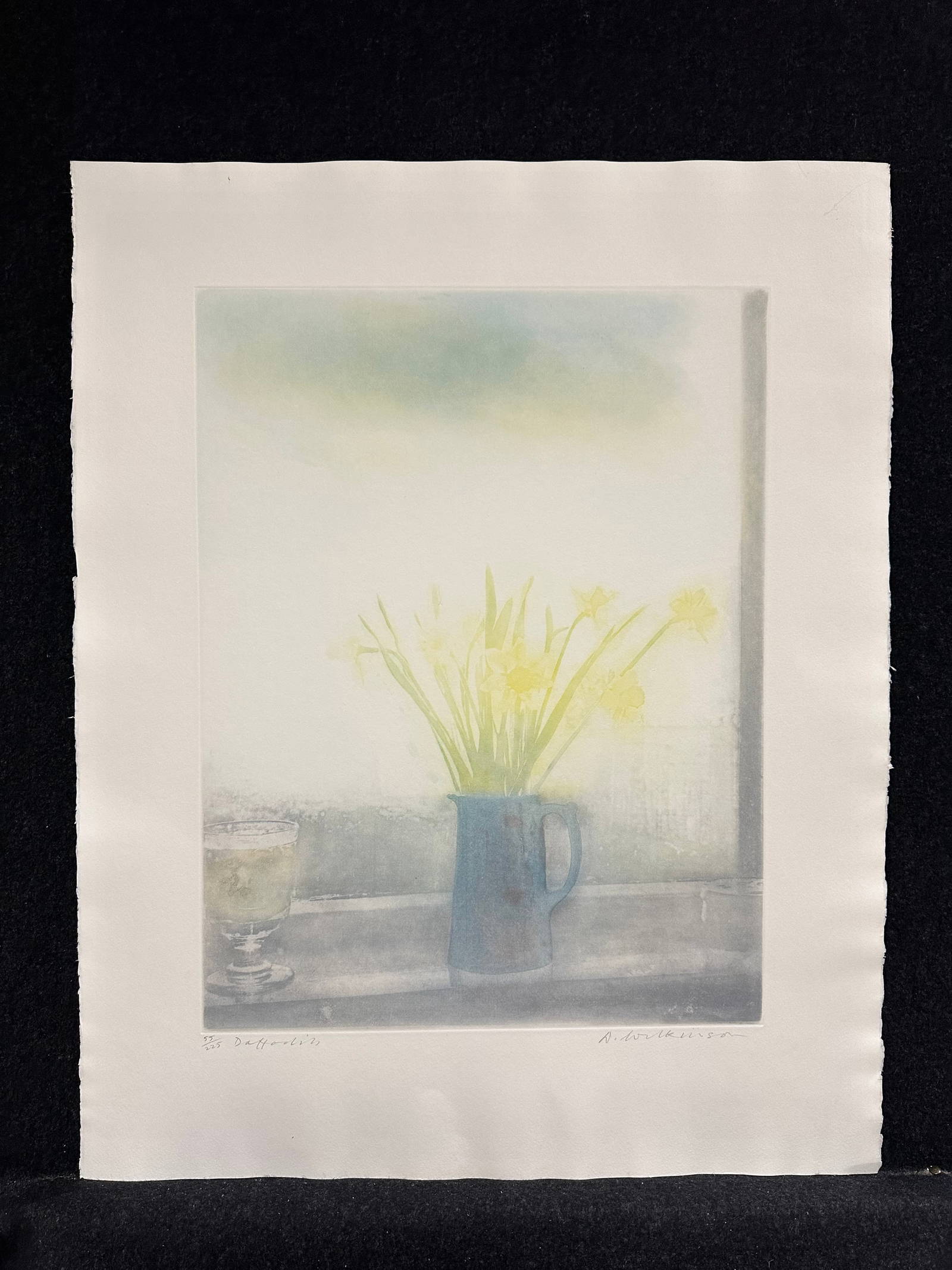 Donald Wilkinson, Original Aquatint Etching, Pencil Signed Auction