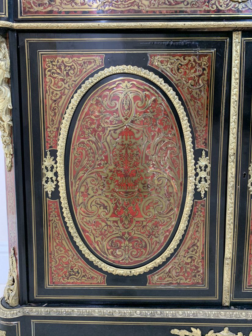 Antique French Empire Marble Bronze Boule Cabinet - Mar 03, 2020 ...