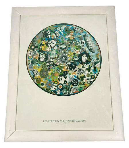 Led Zeplin Iii Rotator Silkscreen By Zacron