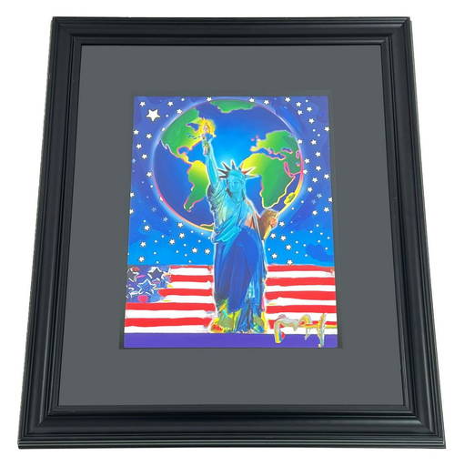 Peter Max "Peace On Earth" Mixed Media Painting - Dec 17, 2022 ...