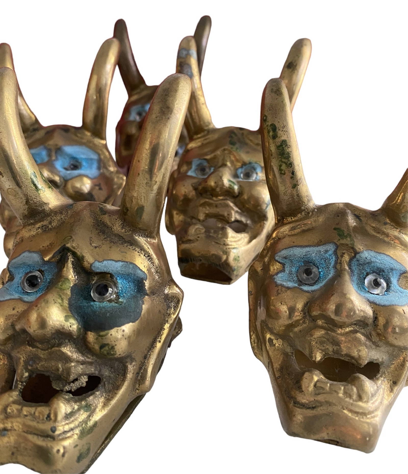 (5) Arthur Court Devil Wall Mounts Auction