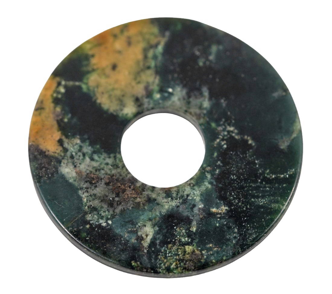 Chinese Jade Bi-disc Pendant Auction