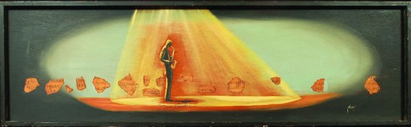 18: 18* Bill Clinton "The Sax Player" painting, signed - Jun 02, 2007 ...