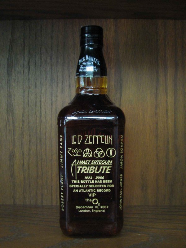 Led Zeppelin V.i.p." Decanter, Bottle & Glasses"