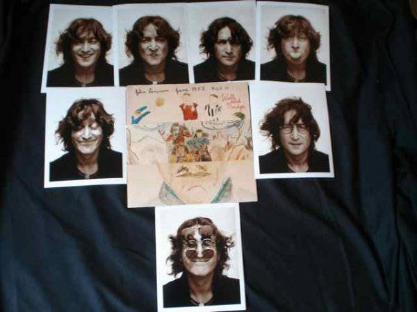 John Lennon Alternative Album Cover Photographs