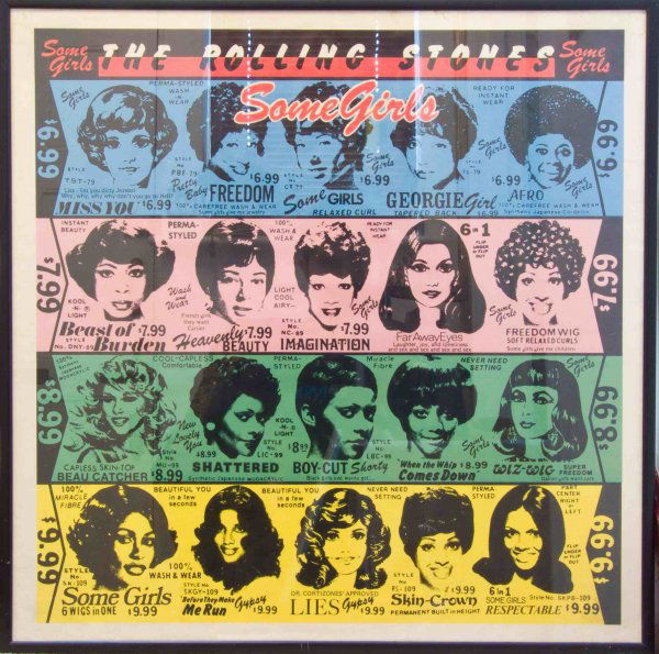 158: Rolling Stones-Some Girls- promotional poster