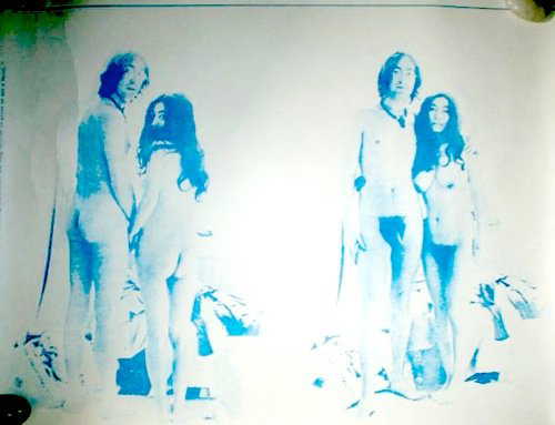 376 John Lennon Yoko Ono Two Virgins Promo Poster