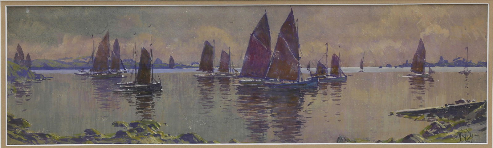 Hezekiah Anthony Dyer Boats On Narraganset Bay
