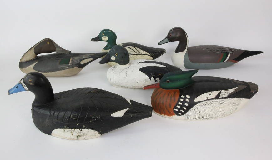 Collection Of Six Assorted Contemporary Decoys