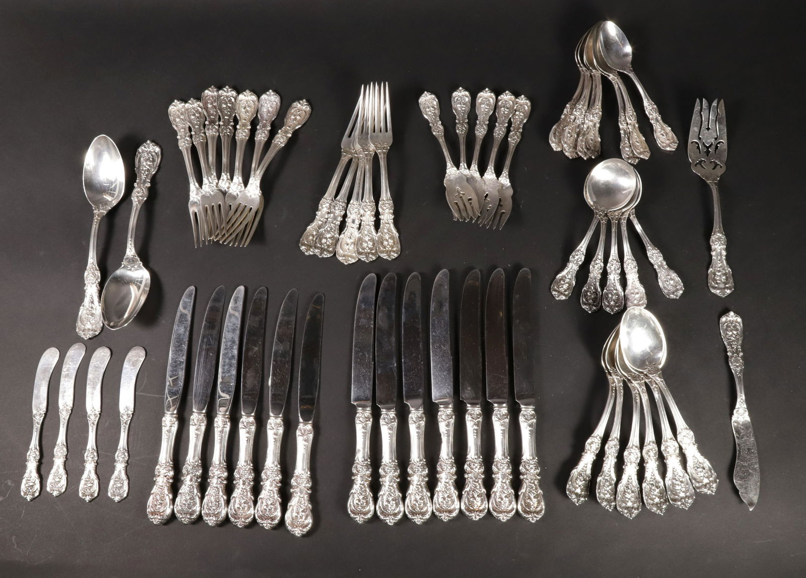 Reed And Barton Francis 1st Sterling Silver Flatware Service