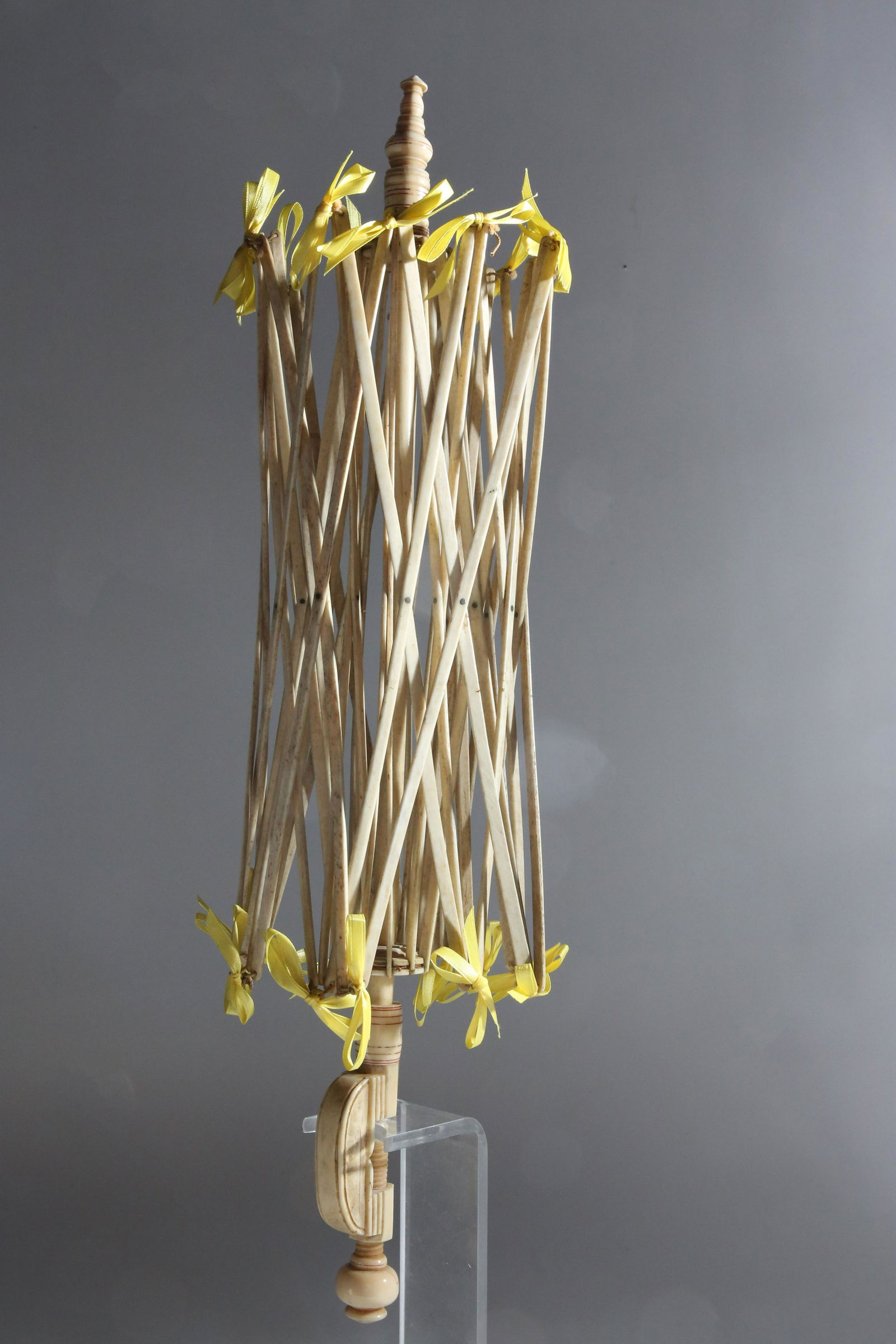 Whaleman Made Antique Yarn Swift, Circa 1850 Auction