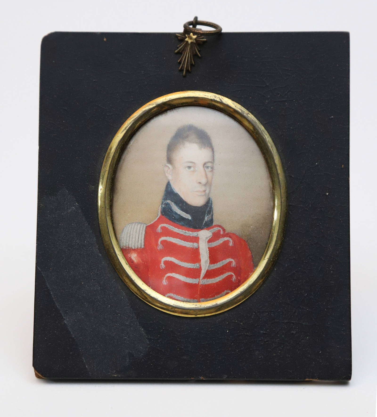 Stuart Ers Rins - London Miniature Military Portrait, 19th Century Auction