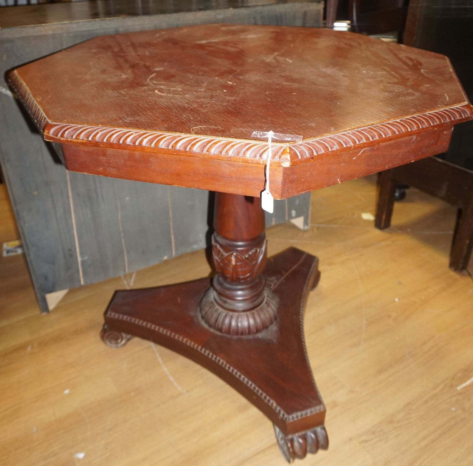 Mahogany Regency Octogon Table