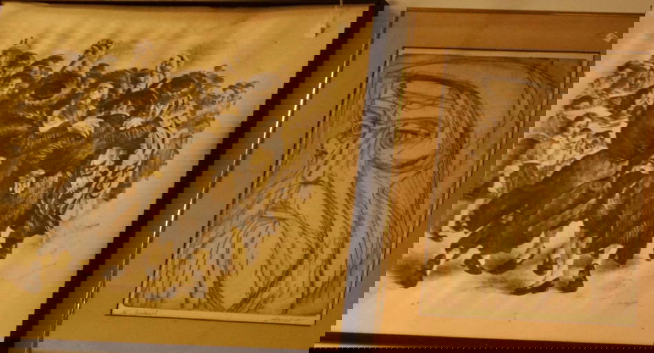 Isaac Holtz And Irving Amen Lithographs Pencil Signed By Artist Judaica ...