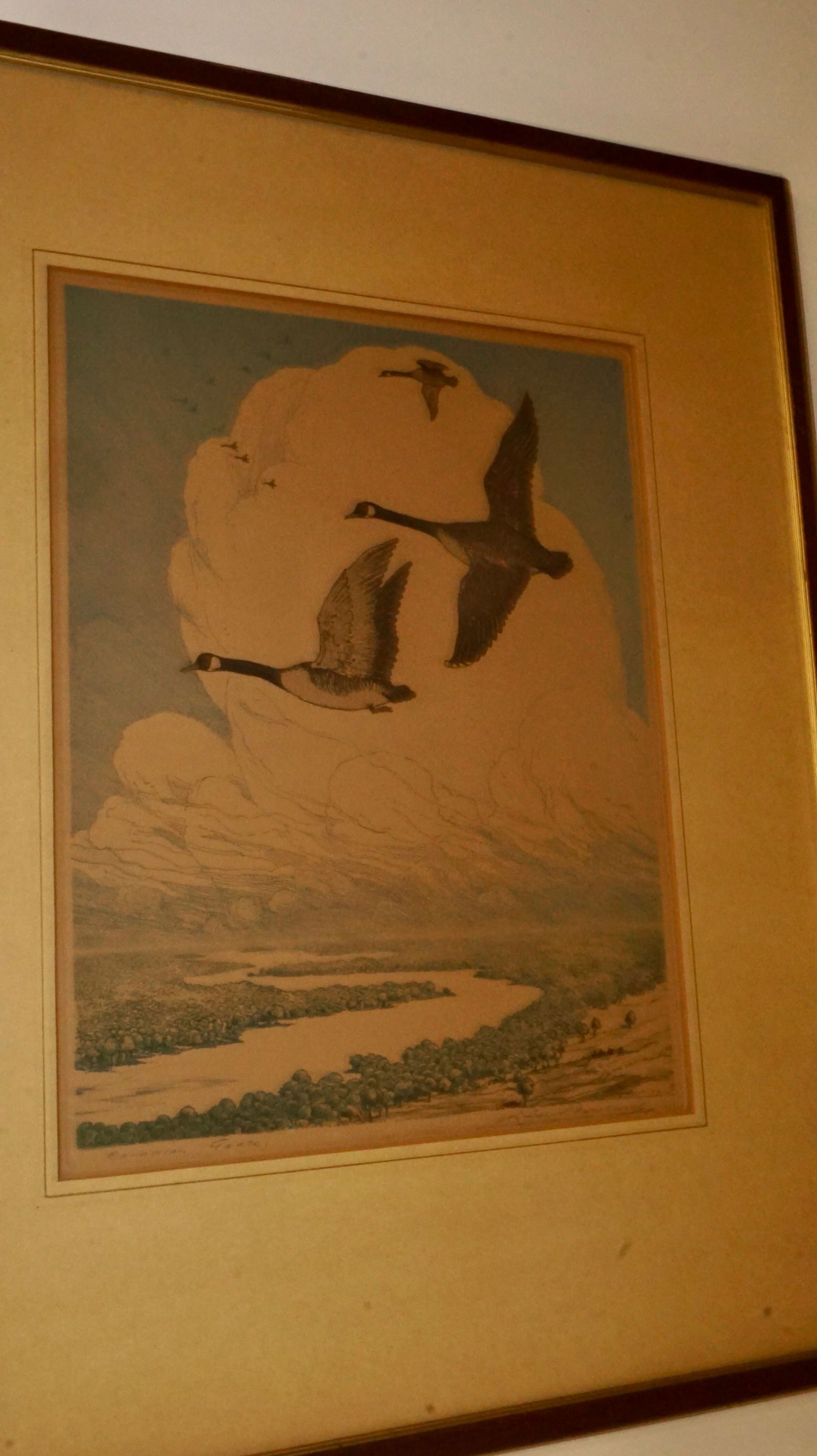 Buy Leon R Pescheret (american 1892-1961) Colored And Aquatint, "canada ...