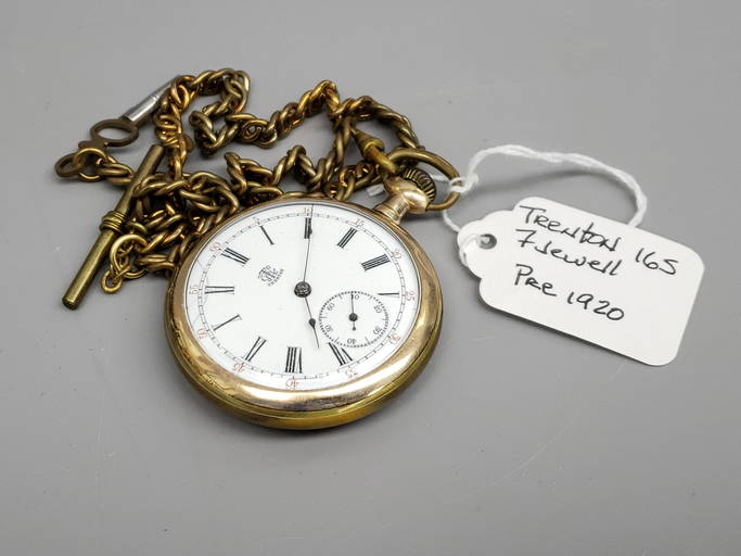 Trenton Vintage Pocket Watch