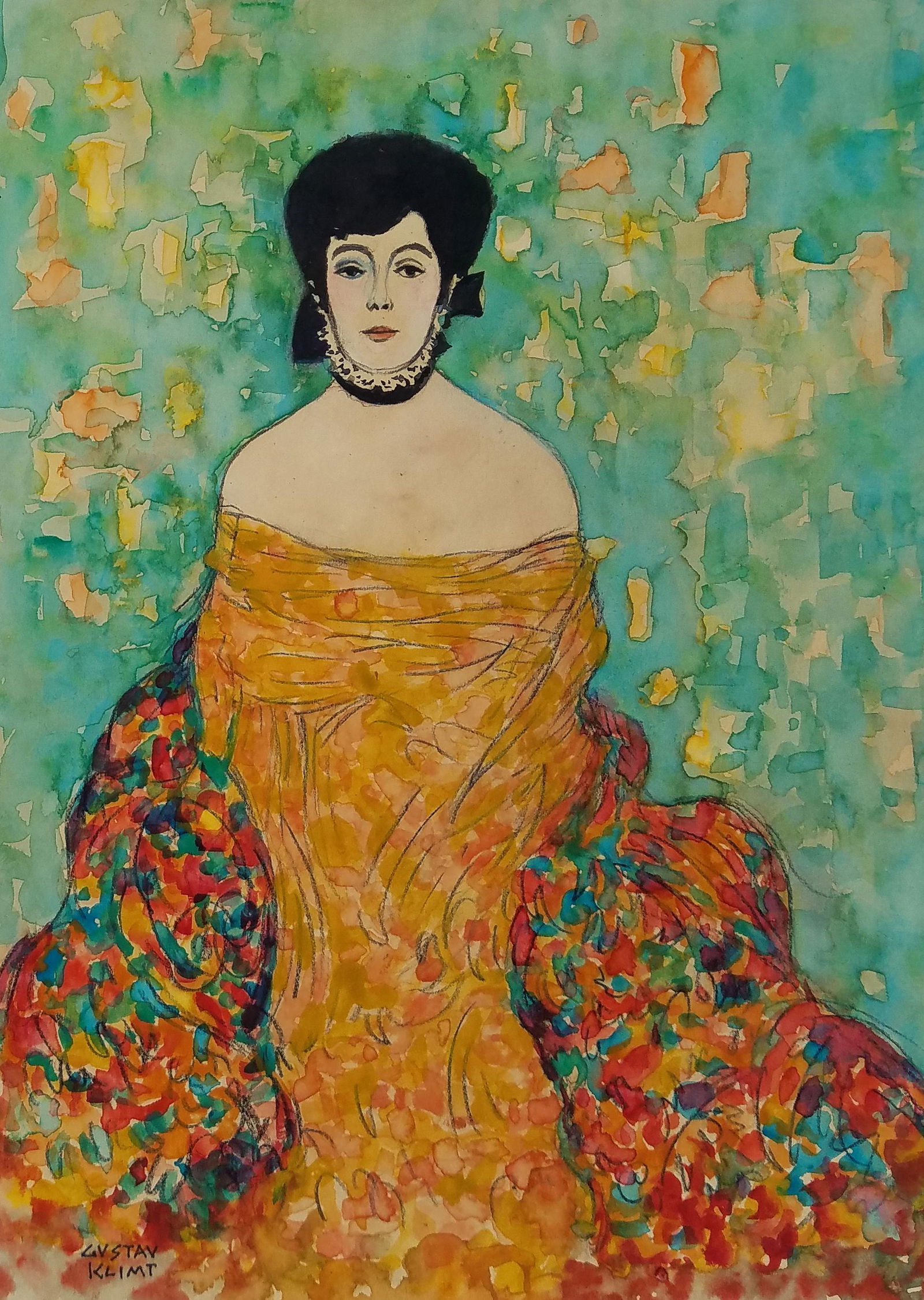 GUSTAV KLIMT SIGNED MIXED MEDIA ON PAPER - Jul 08, 2020 | OG ...