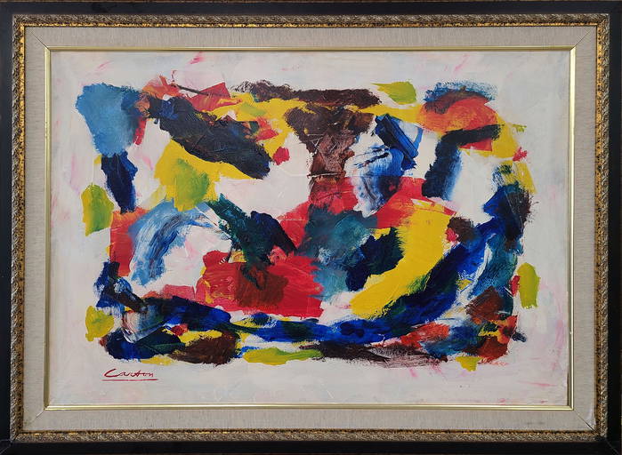 Norman Carton oil on canvas (#0111G) on Apr 07, 2022 | OG Collections in FL