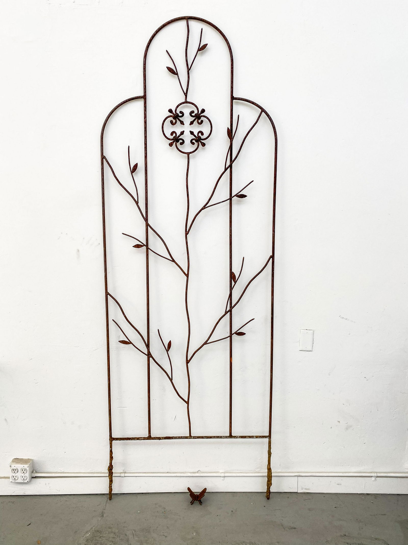 Vintage Iron Garden Trellis